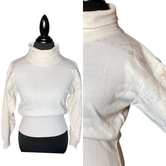 David Meister | Sweaters | Vtg Meister Wool Ski Star Sweater | Poshmark